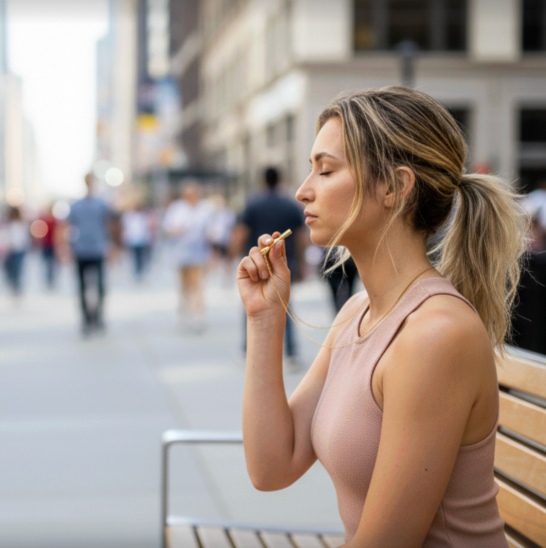 The Original Breathing Necklace to Calm Your Anxiety– Komuso Design